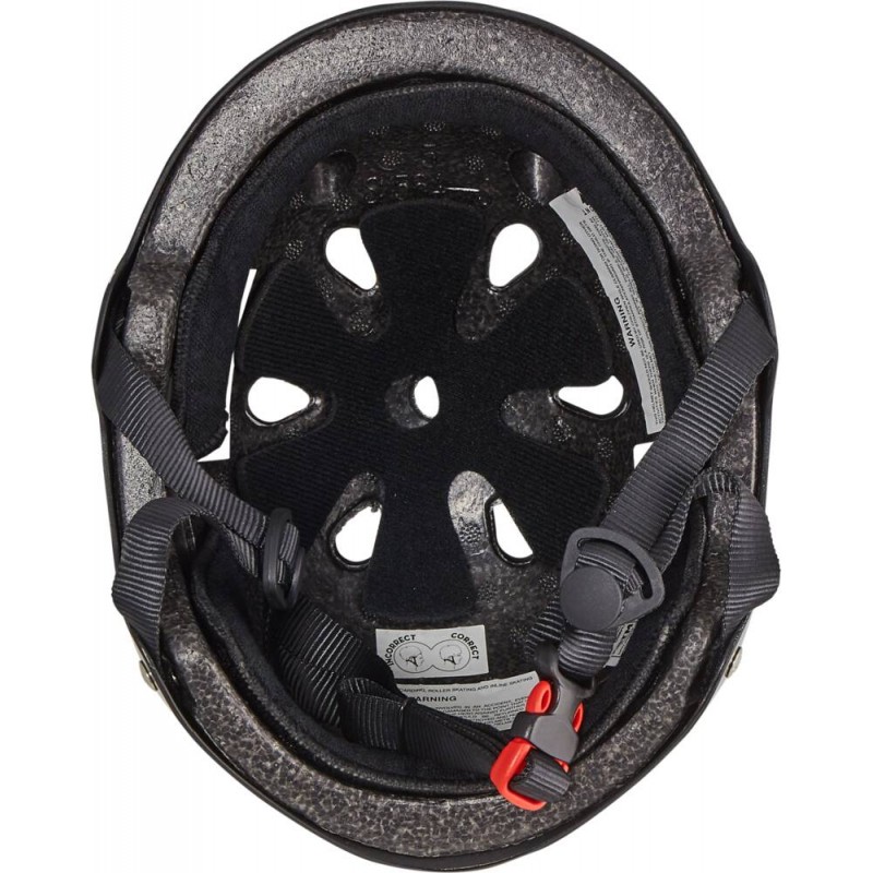 Casco Triple Eight Brainwaver Black Rubber - Scooter Xtreme
