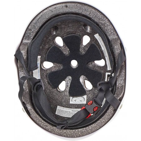 Casco Triple Eight Brainwaver White Rubber - Scooter Xtreme